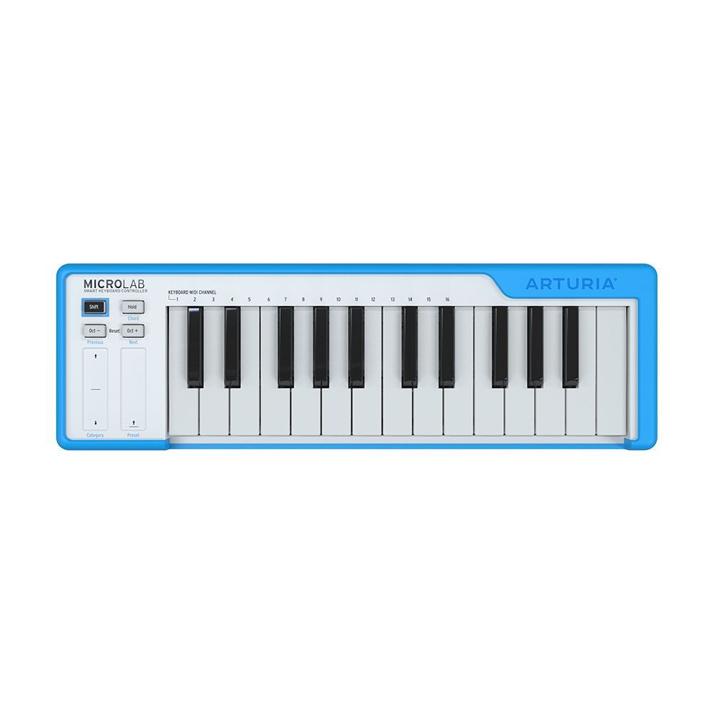Купити MIDI-клавіатура Arturia MicroLab (Blue) 24-03-13-02 в інтернет ...